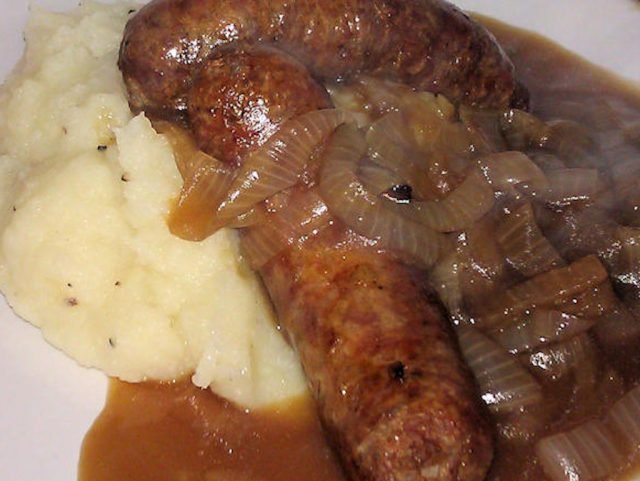 Homemade British Bangers – We are not Foodies