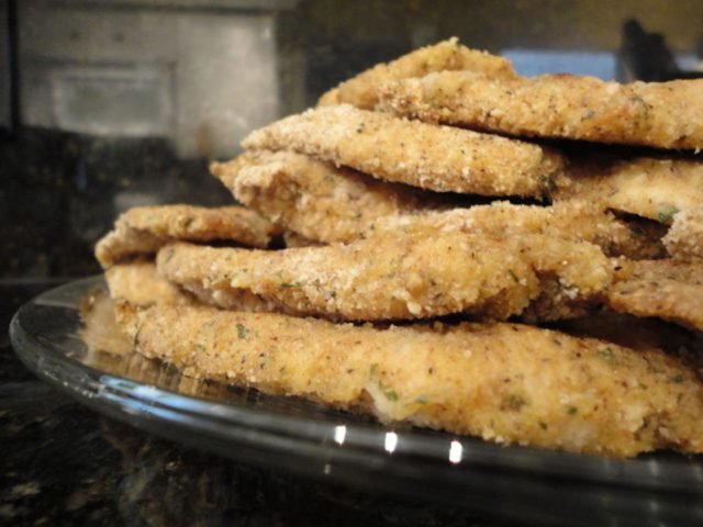 Breaded Chicken Cutlets (Baked) – We are not Foodies
