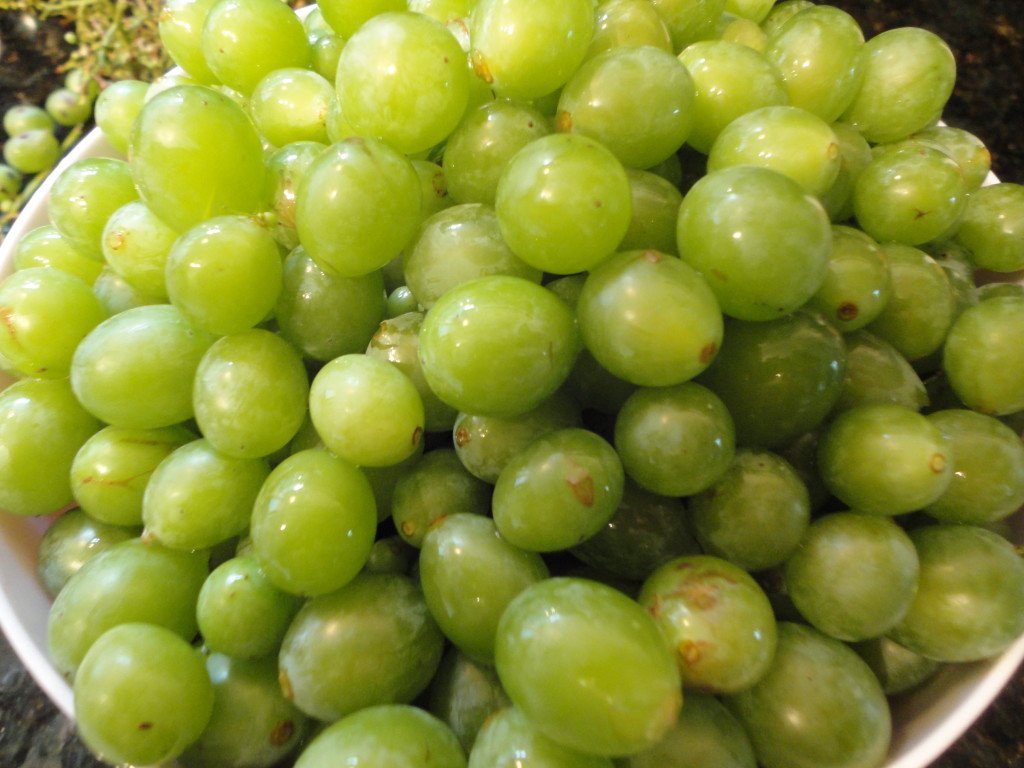 Grape, Picked and Cleaned – We are not Foodies